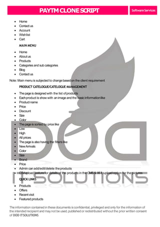 FREERECHARGE CLONE | WEBSITE SCRIPTS | PPTX