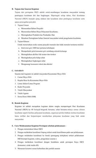 Proposal HKN 60 TAHUN 2024 GERAK BERSAMA SEHAT BERSAMA | DOCX
