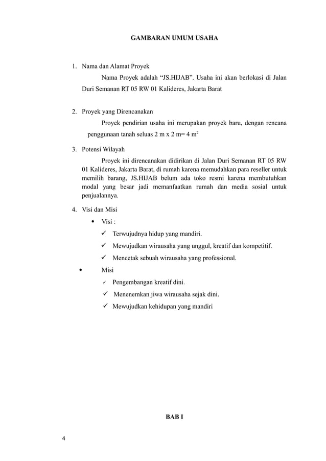 proposal hijab man untuk contoh pembuatan proposal | PDF