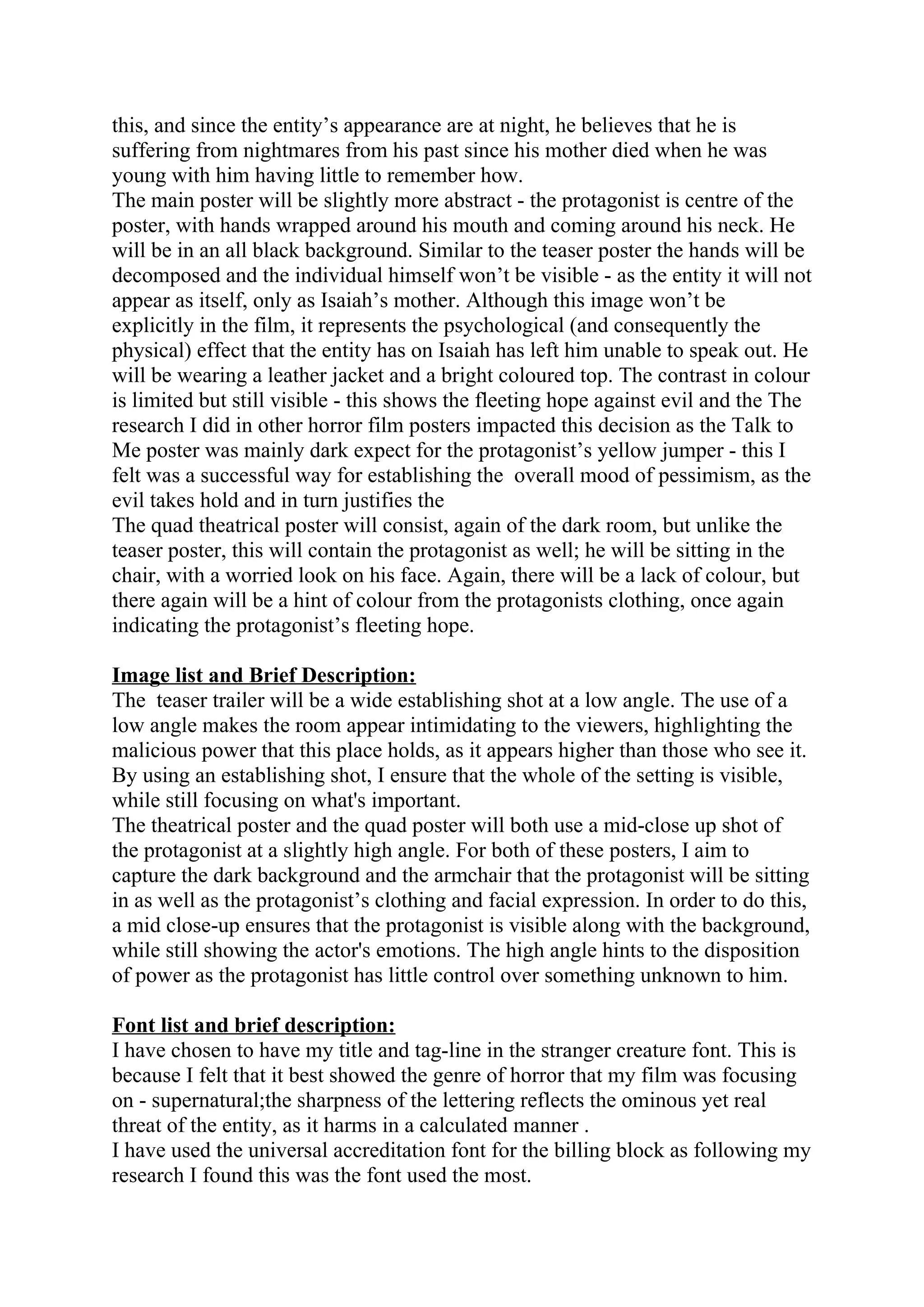 Proposal - Midnight Fiend unit 3 Film Posters.docx