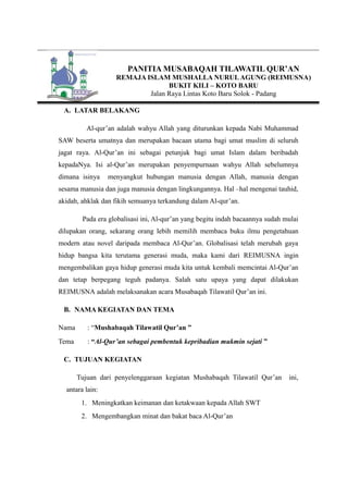 Proposal mtq-reimusna | DOC