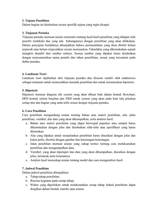 Proposal pengajuan-judul-skripsi | PDF