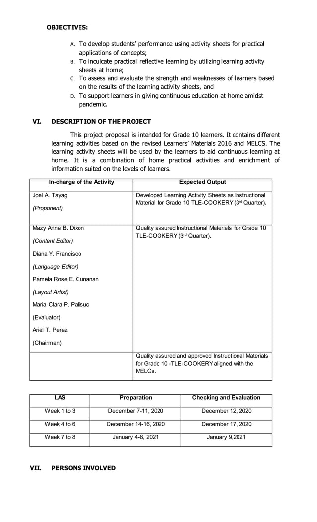 Proposal project LAPS | DOC | Education industry | Industries