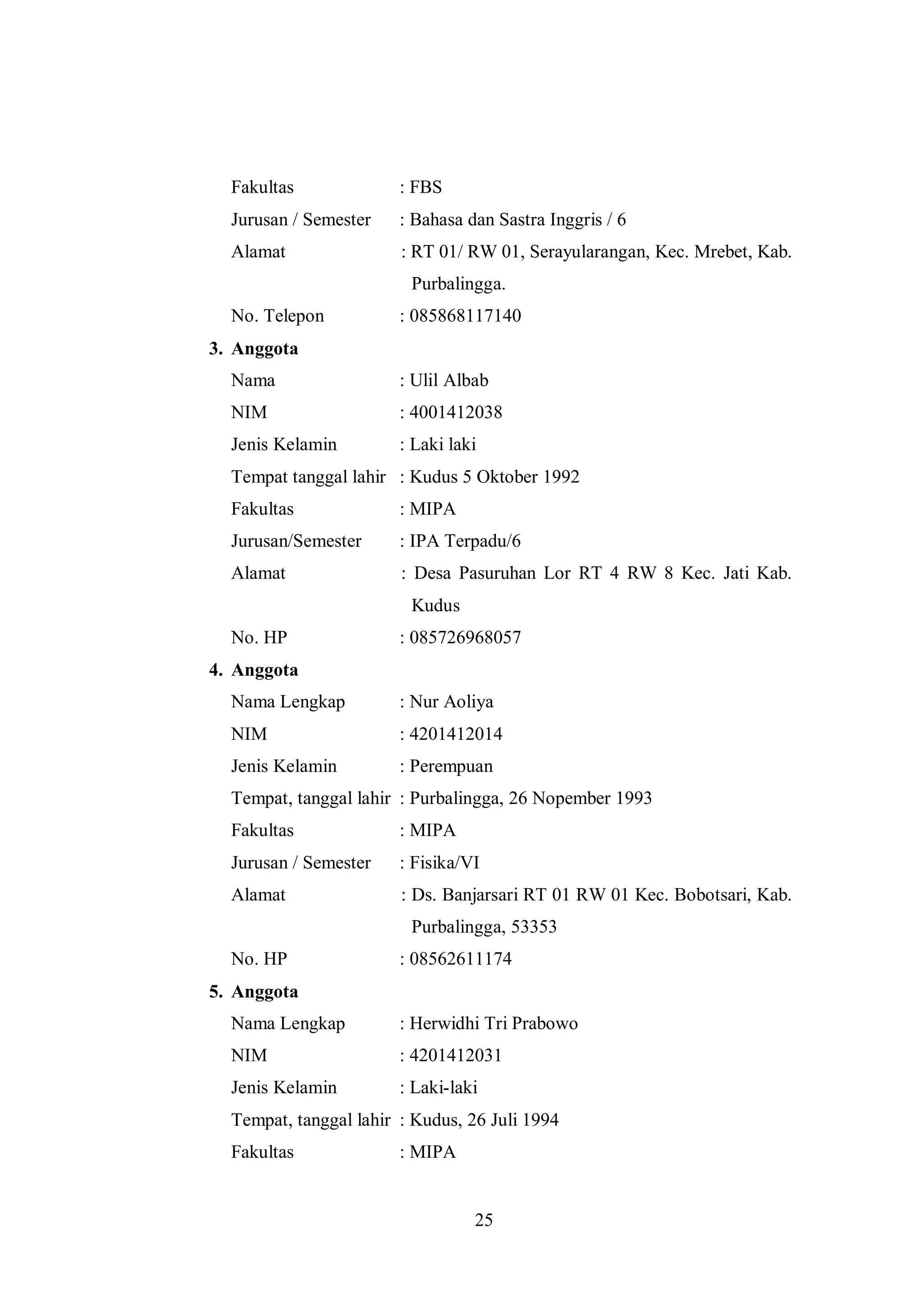 Proposal revisi-kkn-alternatif-gelombang-b-tahap-ii-kedungpane | PDF