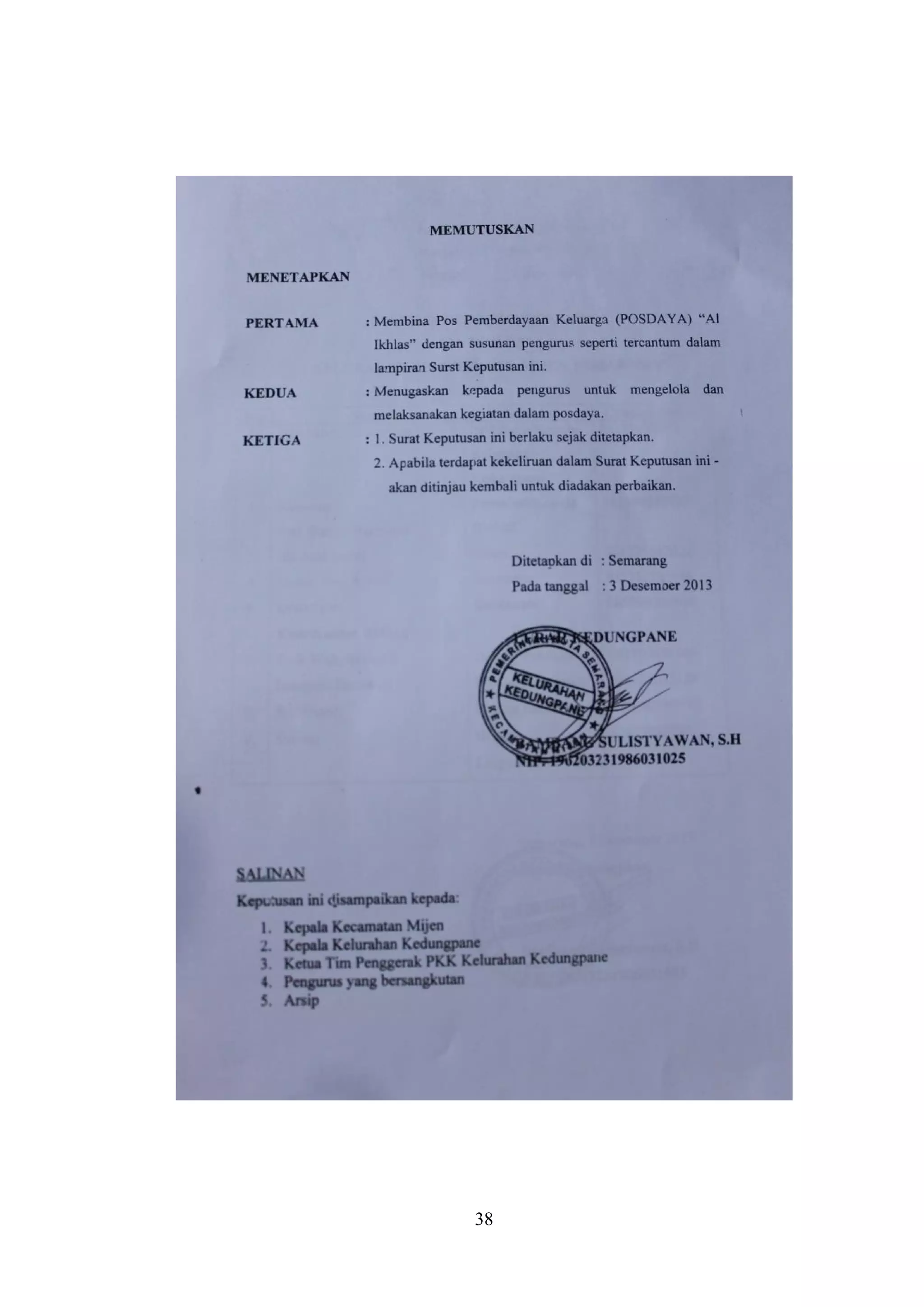 Proposal revisi-kkn-alternatif-gelombang-b-tahap-ii-kedungpane | PDF