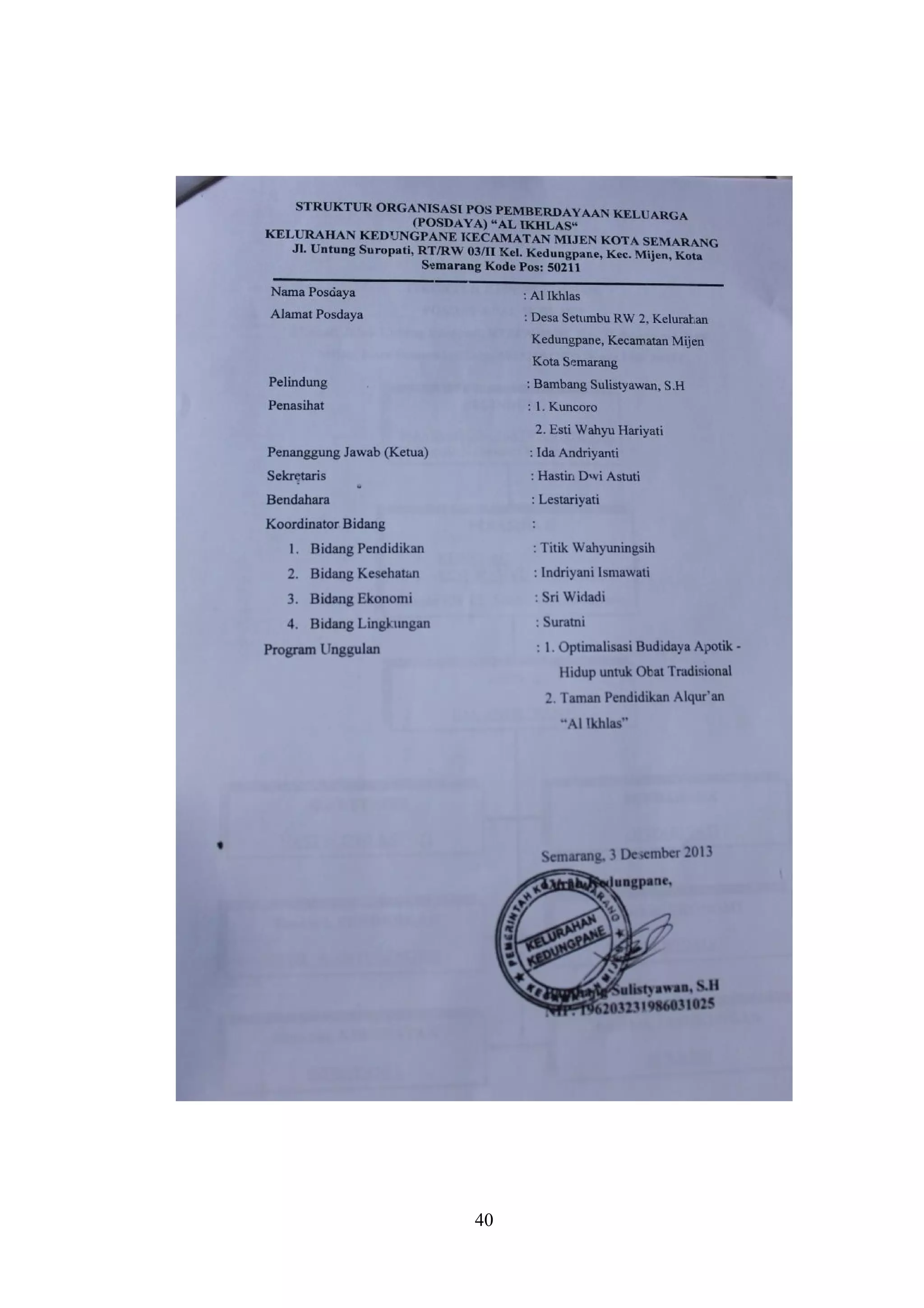 Proposal revisi-kkn-alternatif-gelombang-b-tahap-ii-kedungpane | PDF