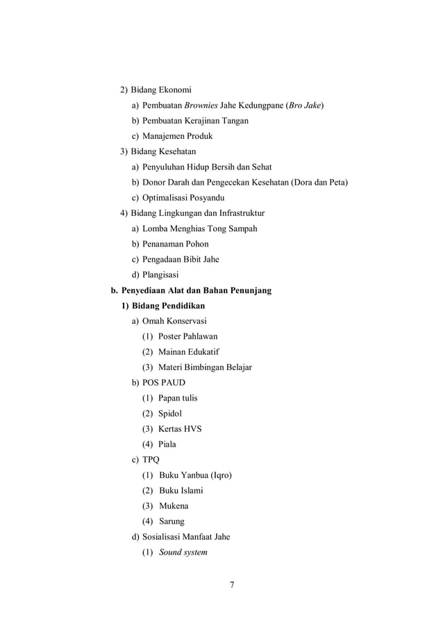 Proposal revisi-kkn-alternatif-gelombang-b-tahap-ii-kedungpane | PDF
