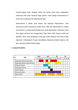 Contoh proposal TA | DOCX