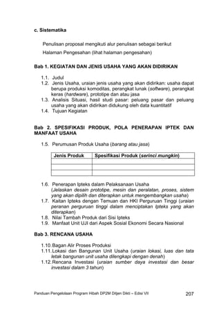 Proposal usaha | PDF