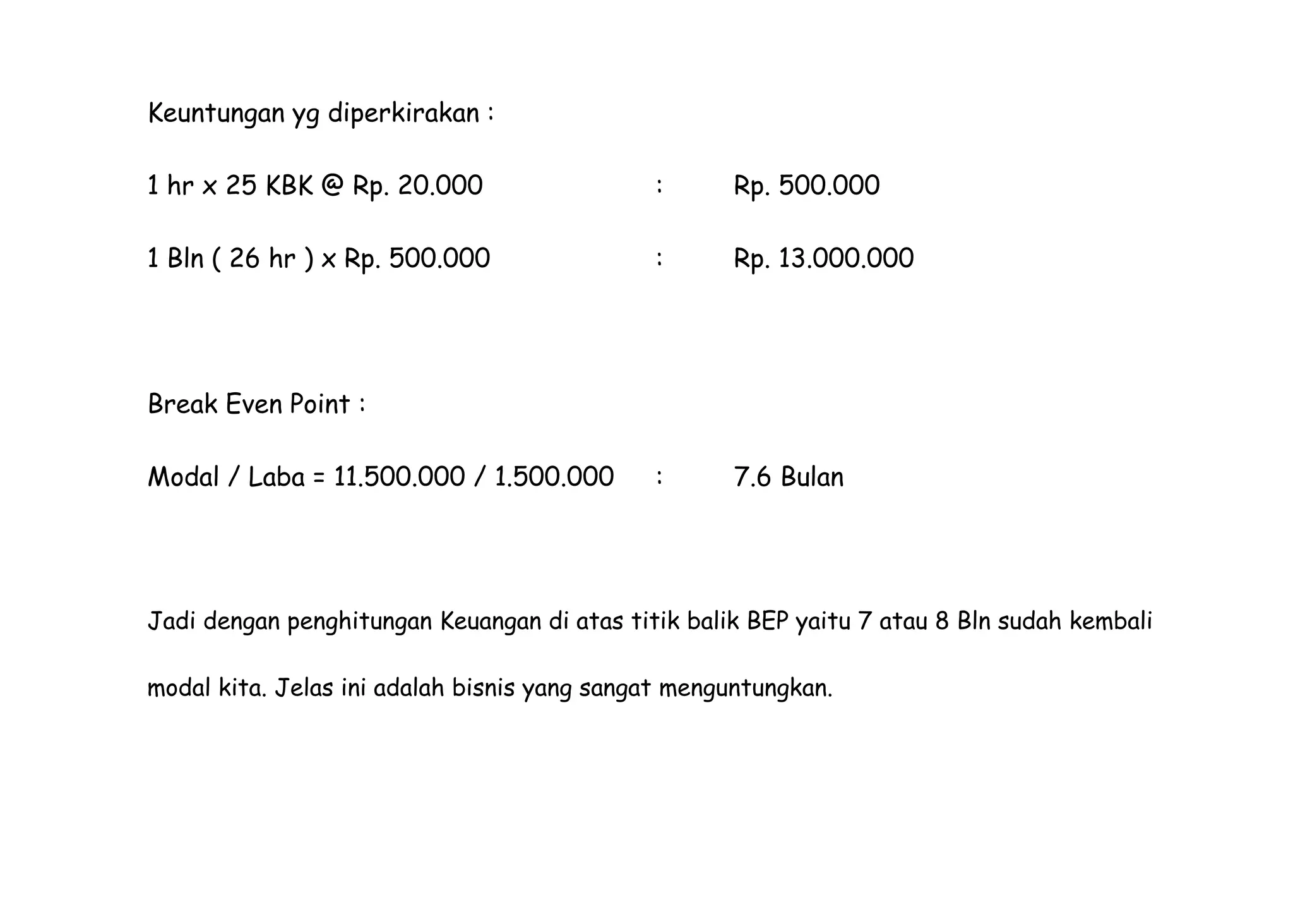 Proposal wirausaha-kwh | DOC