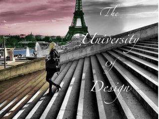 The University of Design | PDF