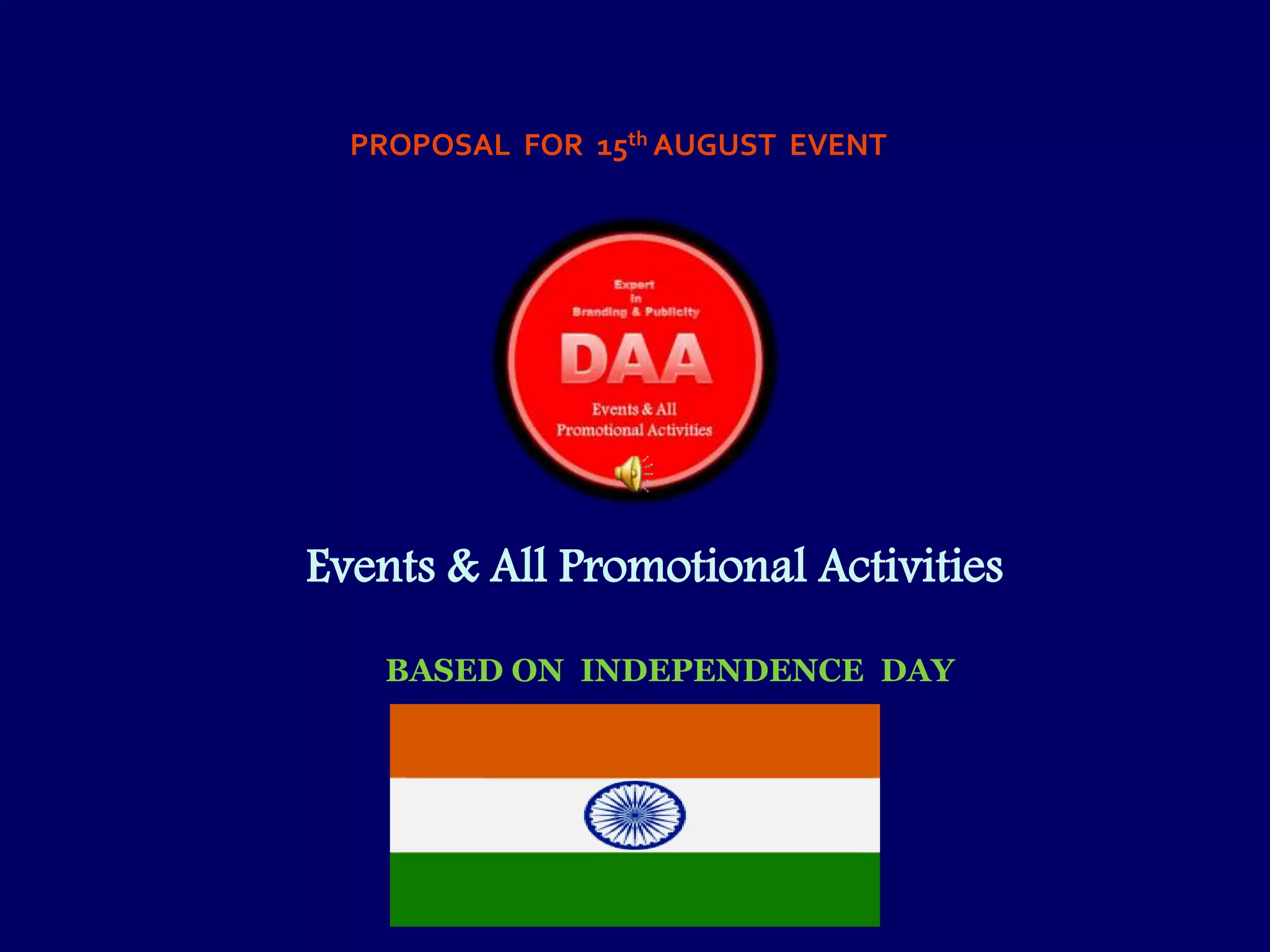 Proposal,15 th August | PPSX