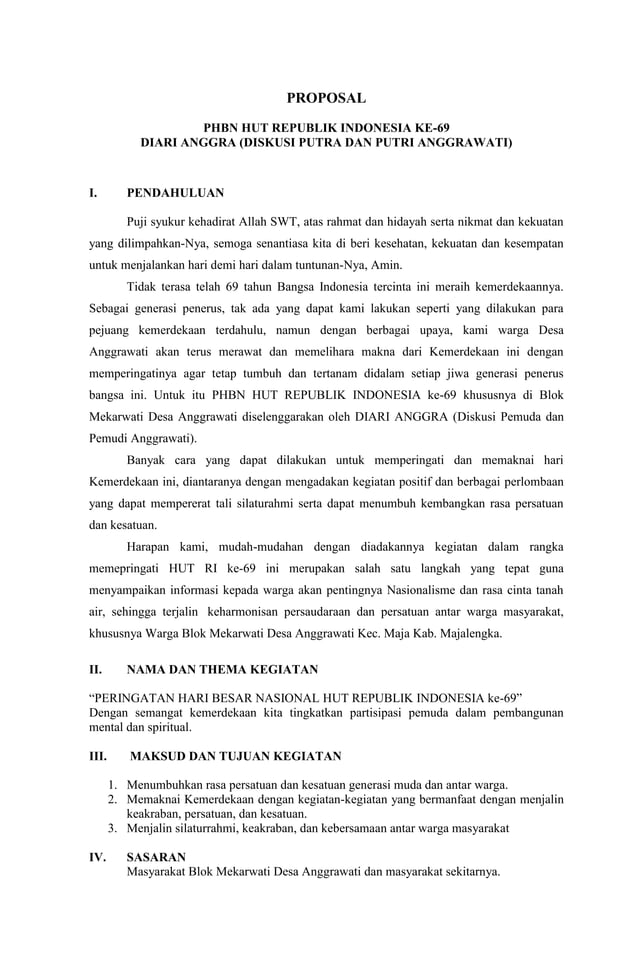 Proposal 17an anggrawati | PDF