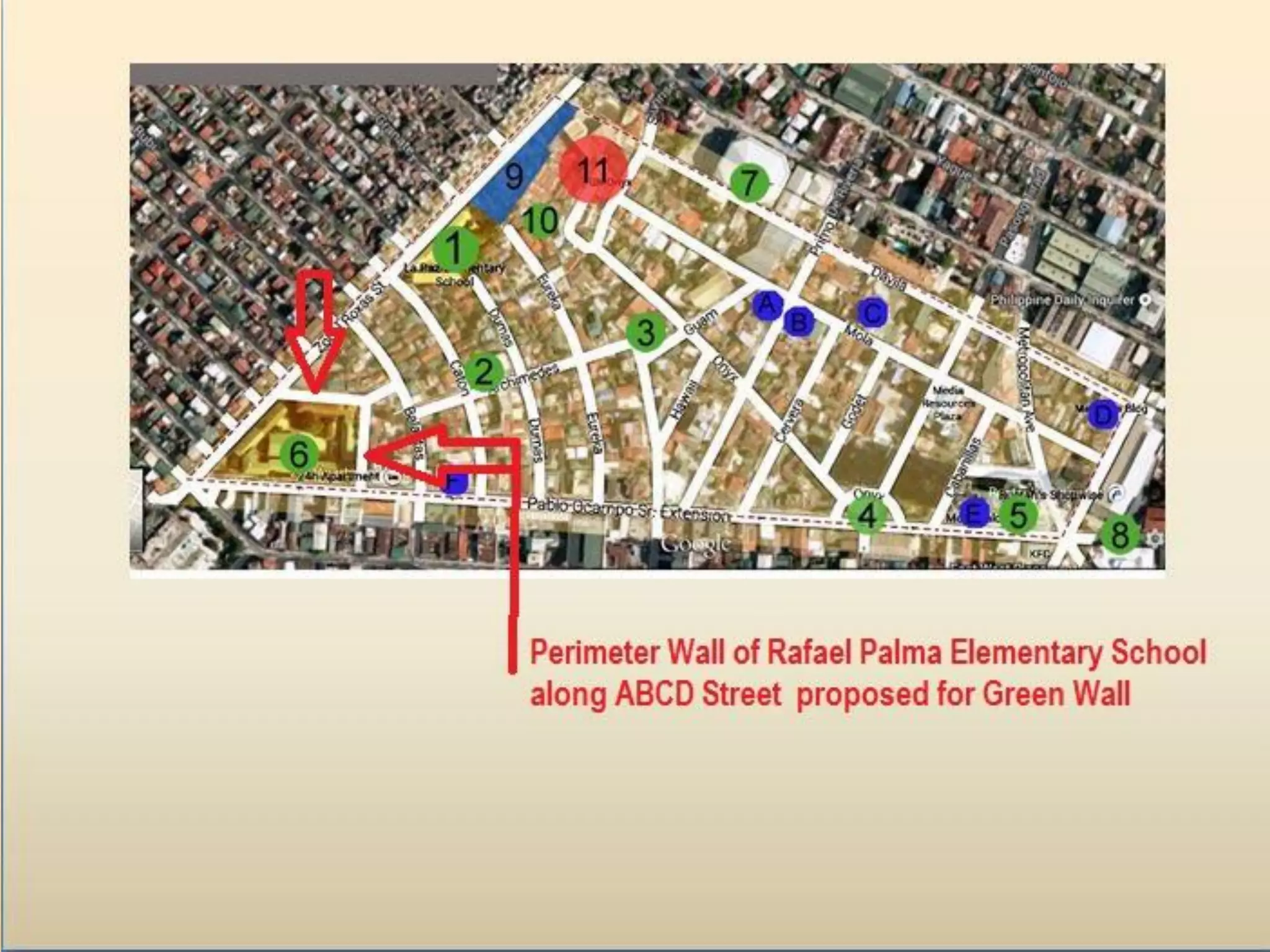 Proposed Green Wall along Rafael Palma Elementary School | PDF