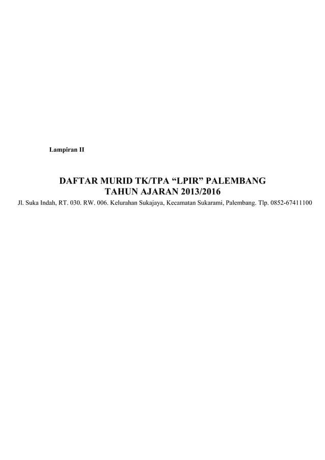 Proposal 2013 2 | DOC