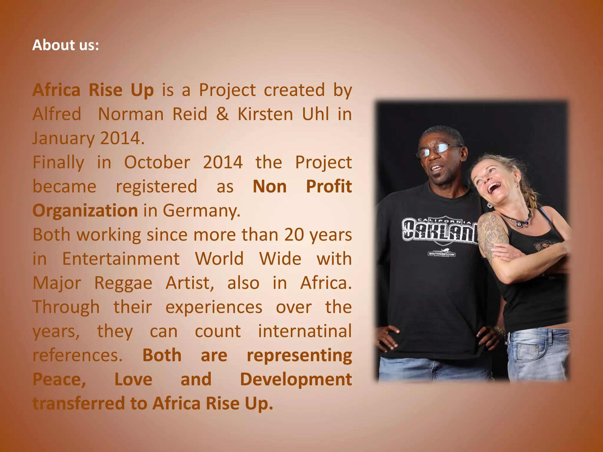 Africa Rise Up general Proposal | PDF