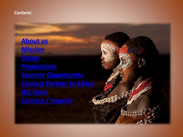 Africa Rise Up general Proposal | PDF