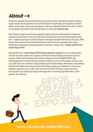 Proposal Acara Job Fair Depok | PDF