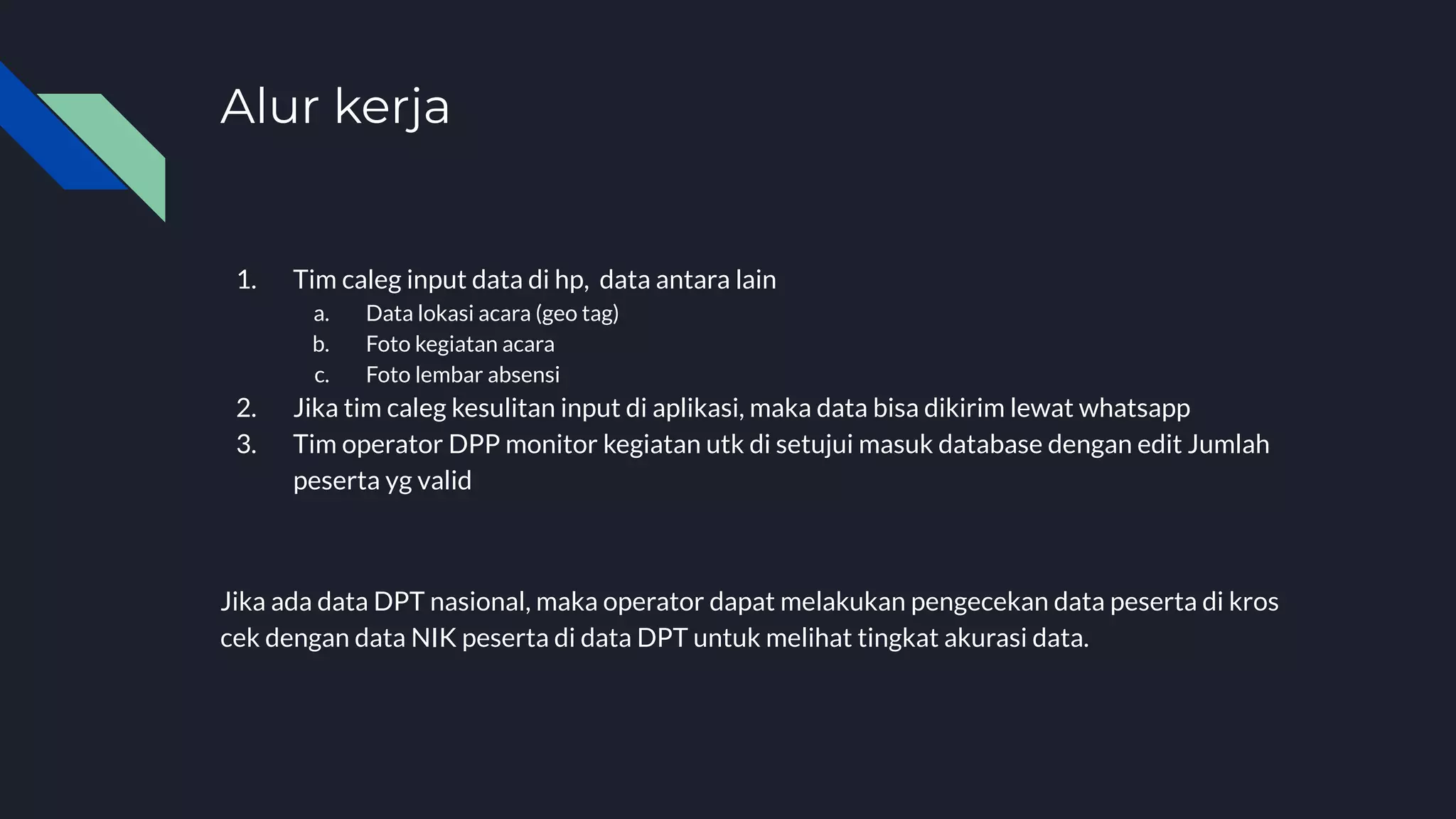 PROPOSAL AMOLEG - APLIKASI MONITORING CALEG pemilu 2024 | PDF