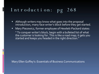 Proposal And Formal Reports | PPT