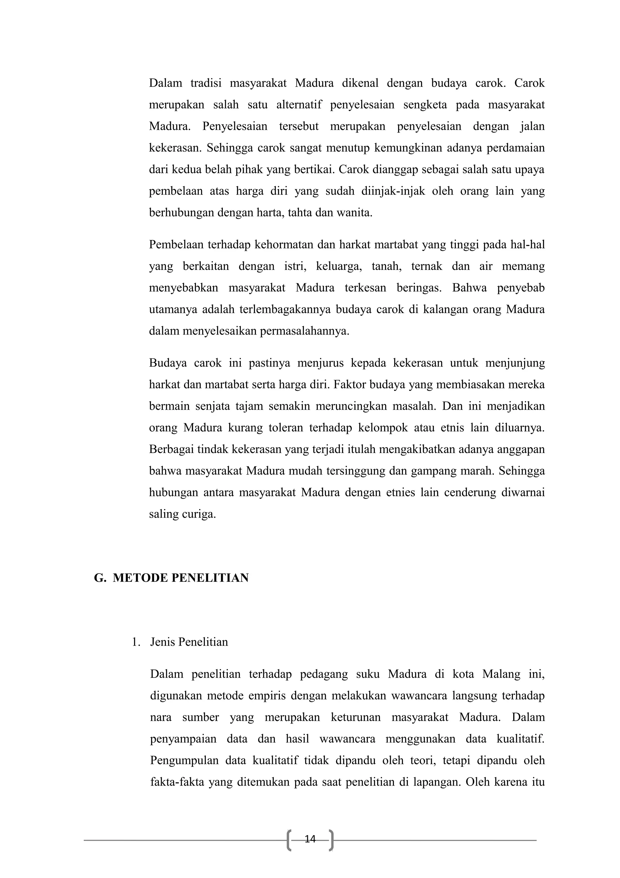Proposal antrokum madura | PDF