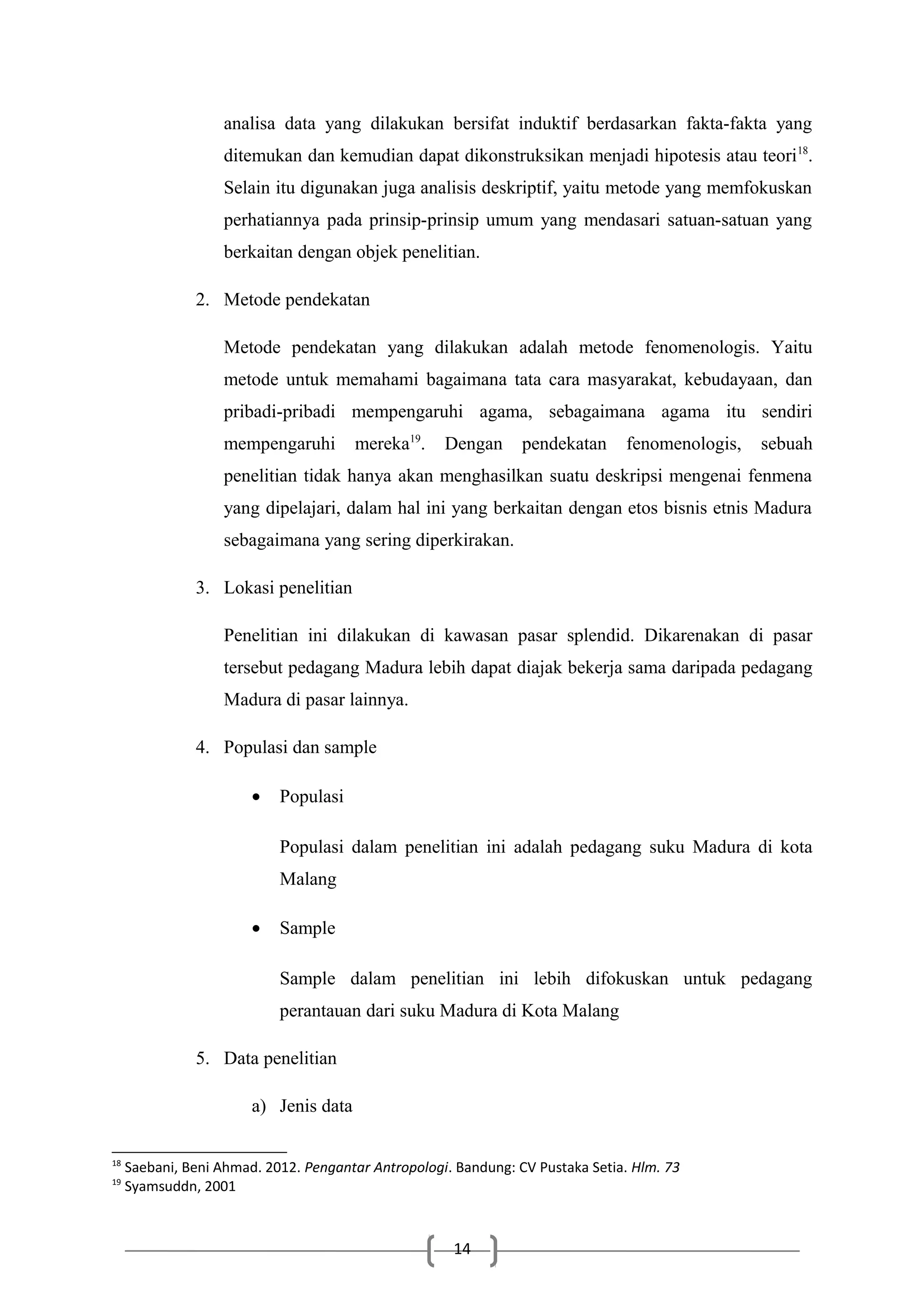 Proposal antrokum madura | PDF