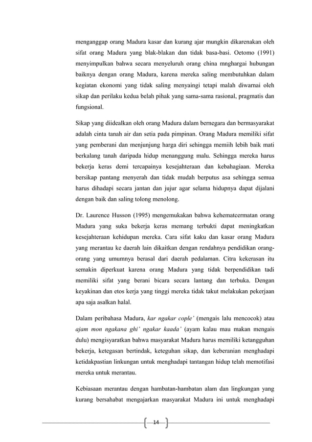 Proposal antrokum madura | PDF