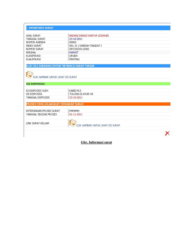 Proposal aplikasi disposisi_surat | PDF