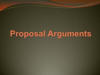 Proposal Arguments | PDF | Educational Assessment | Education