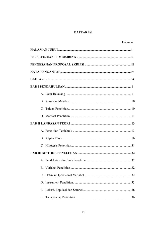 contoh proposal jadi copy dari bab 1 sampai 3 | PDF