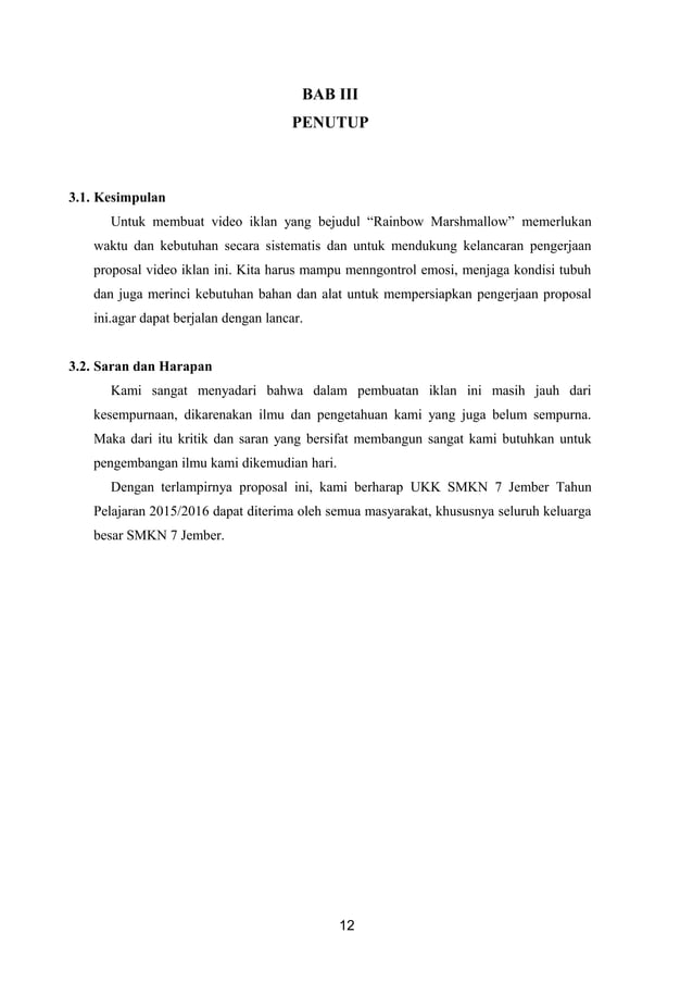 Proposal UKK SMK Multimedia | DOC