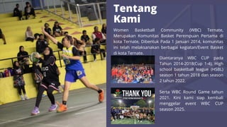 PROPOSAL Basketball Competition wbc cup 2025 | PDF