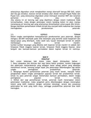 Proposal biogas | DOCX