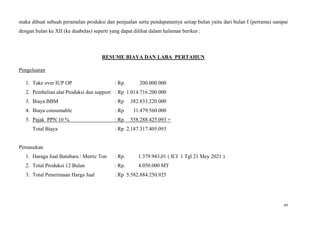 Proposal bisnis coal mining | PDF