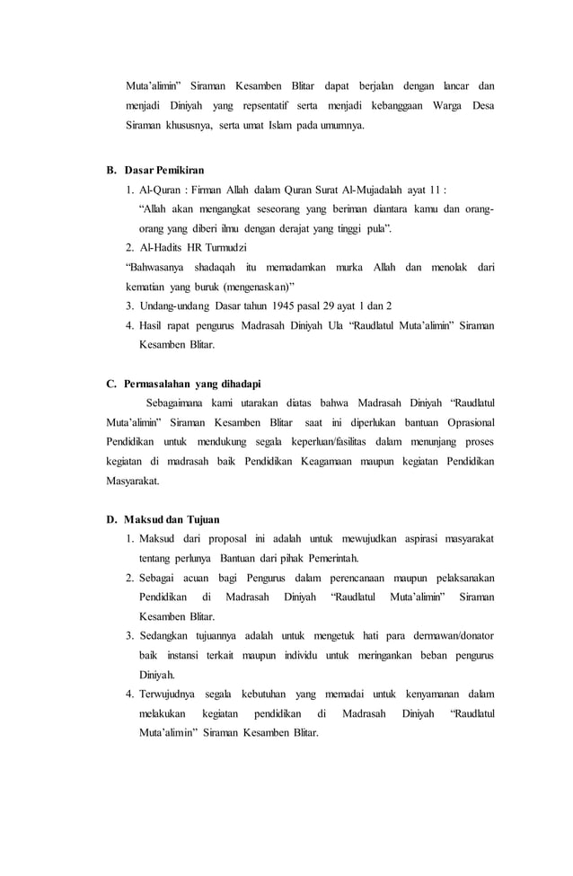 Proposal bop madin ula 01 | DOCX