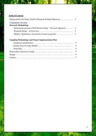 Proposal for Baseline Study for BSNL in New Tehri District | PDF