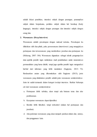 Proposal Penelitian | DOCX