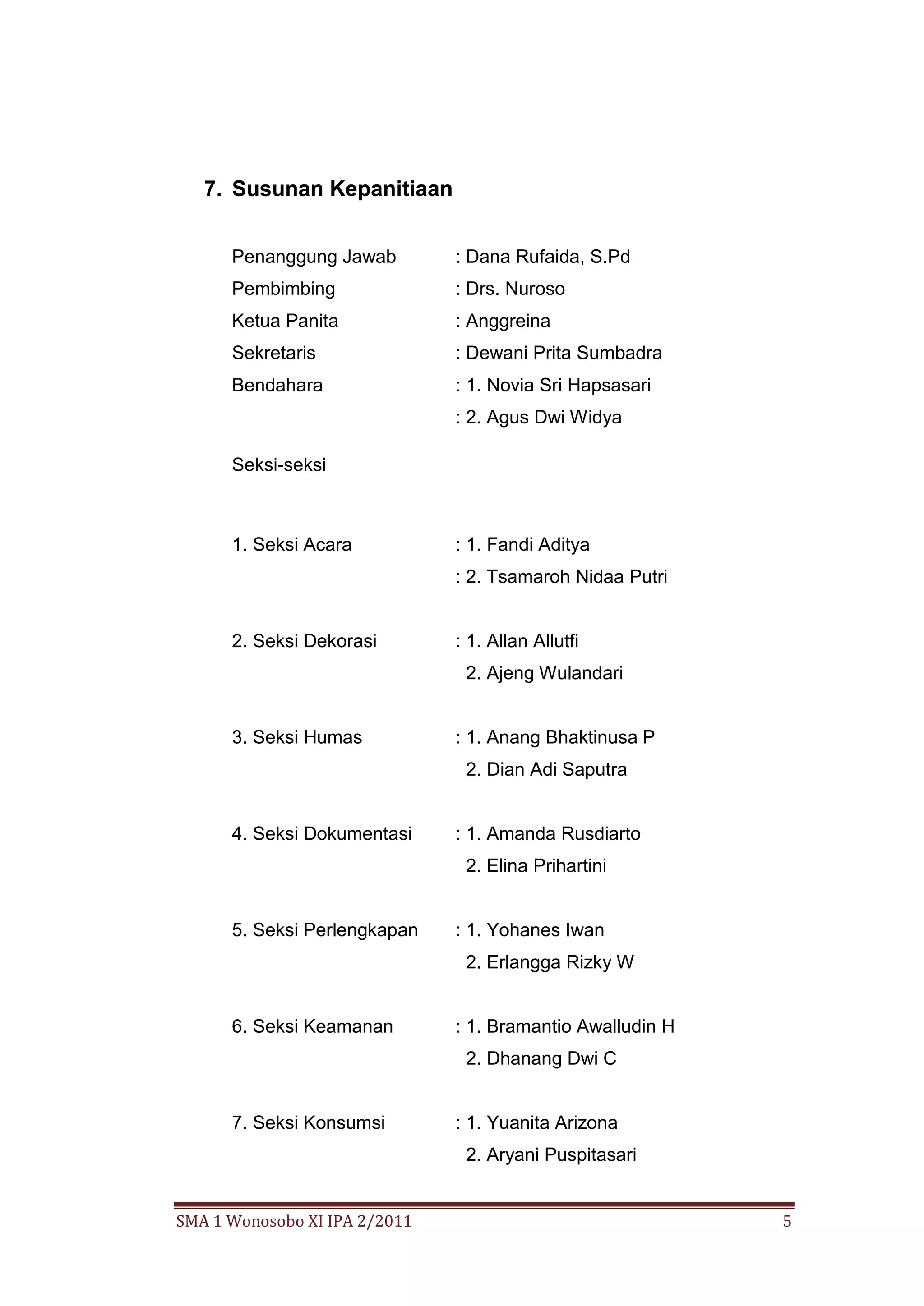 Contoh Proposal Bulan Bahasa | DOCX