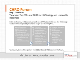 Proposal chro forum | PPT