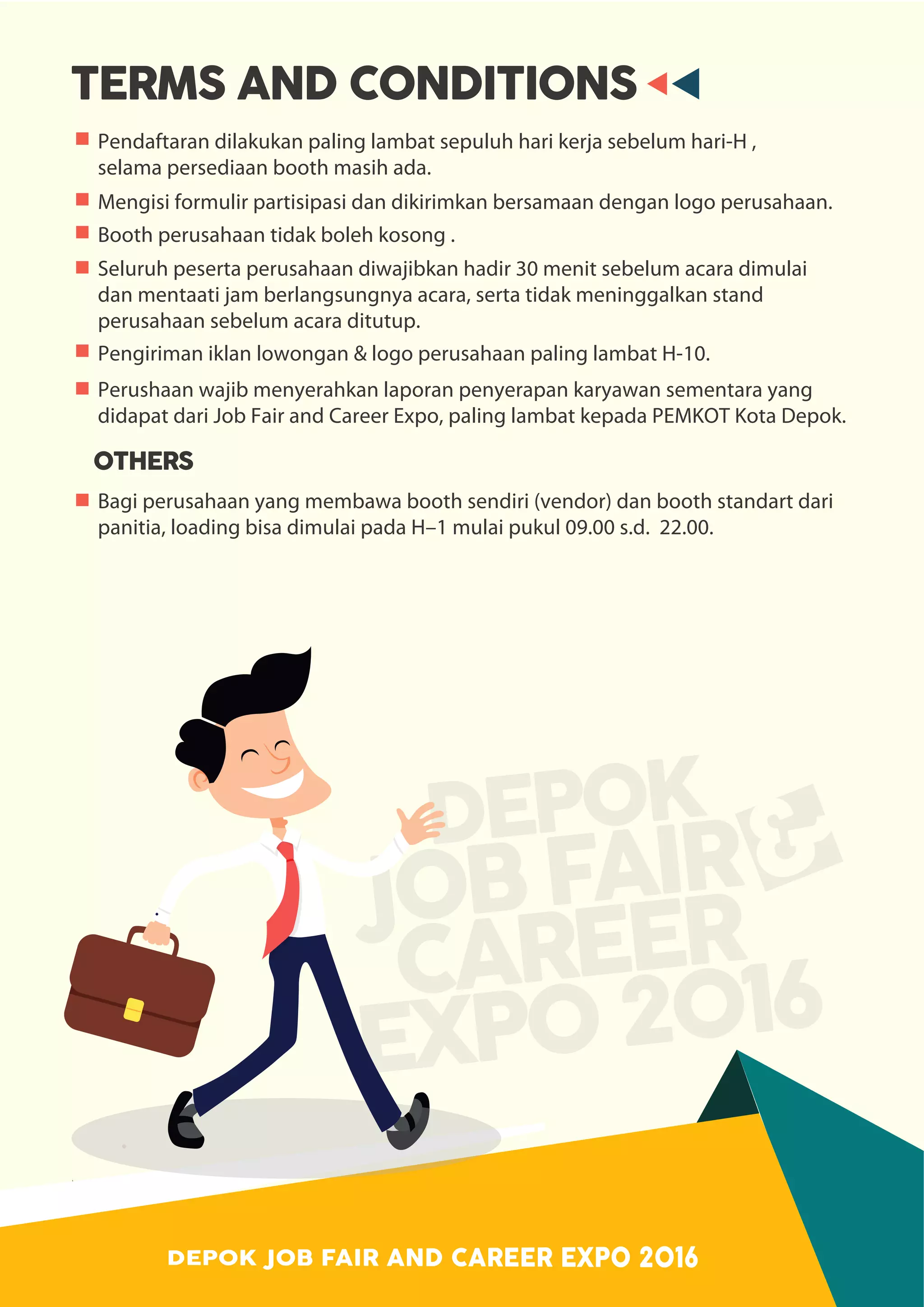Proposal Company Job Fair Depok | PDF