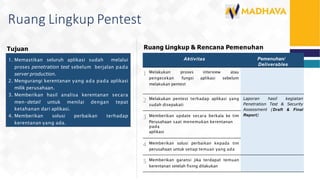Proposal Cyber Security Assessment Roadmap dan Penetration Testing ...