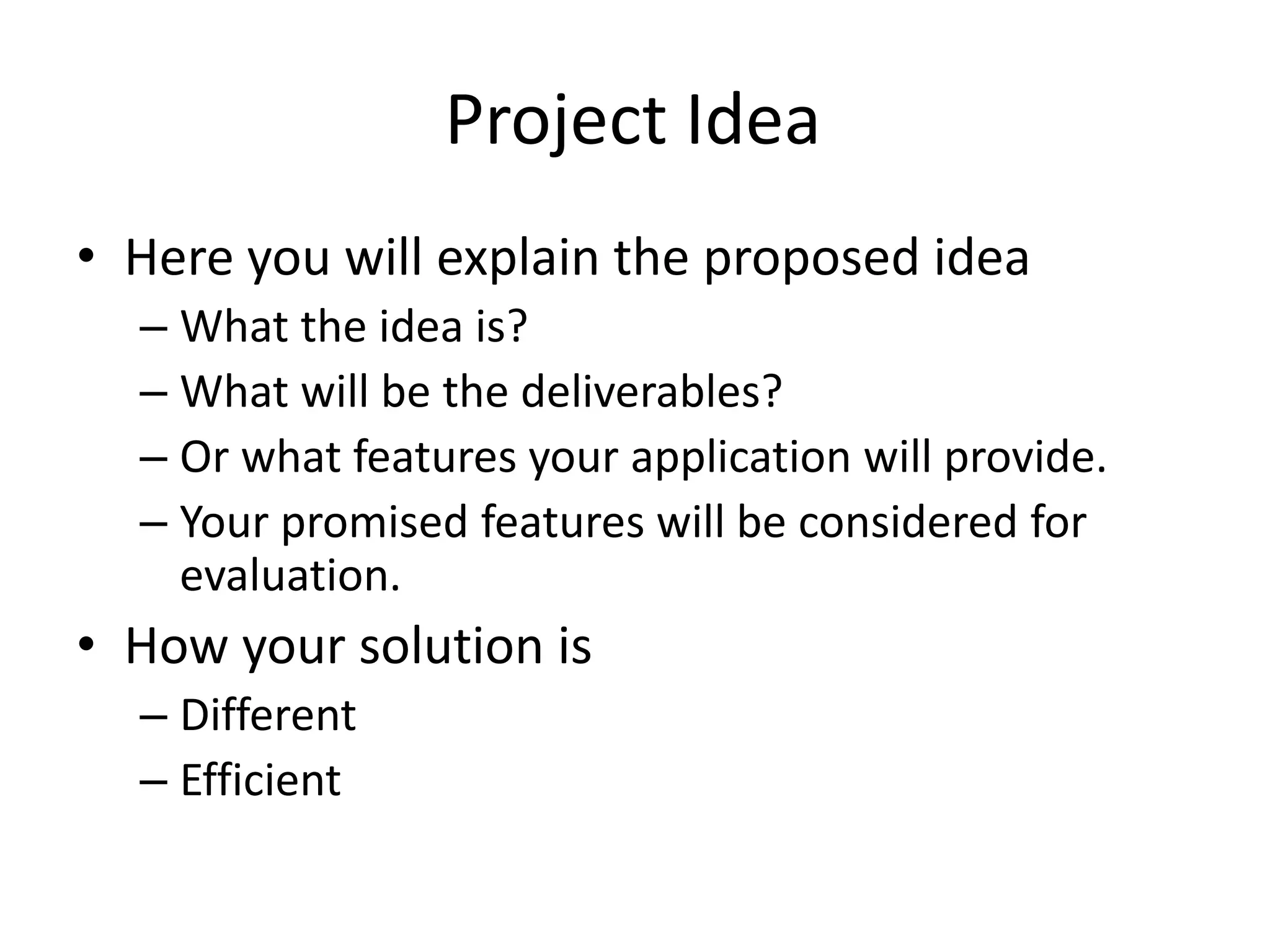 Proposal defence format | PPTX