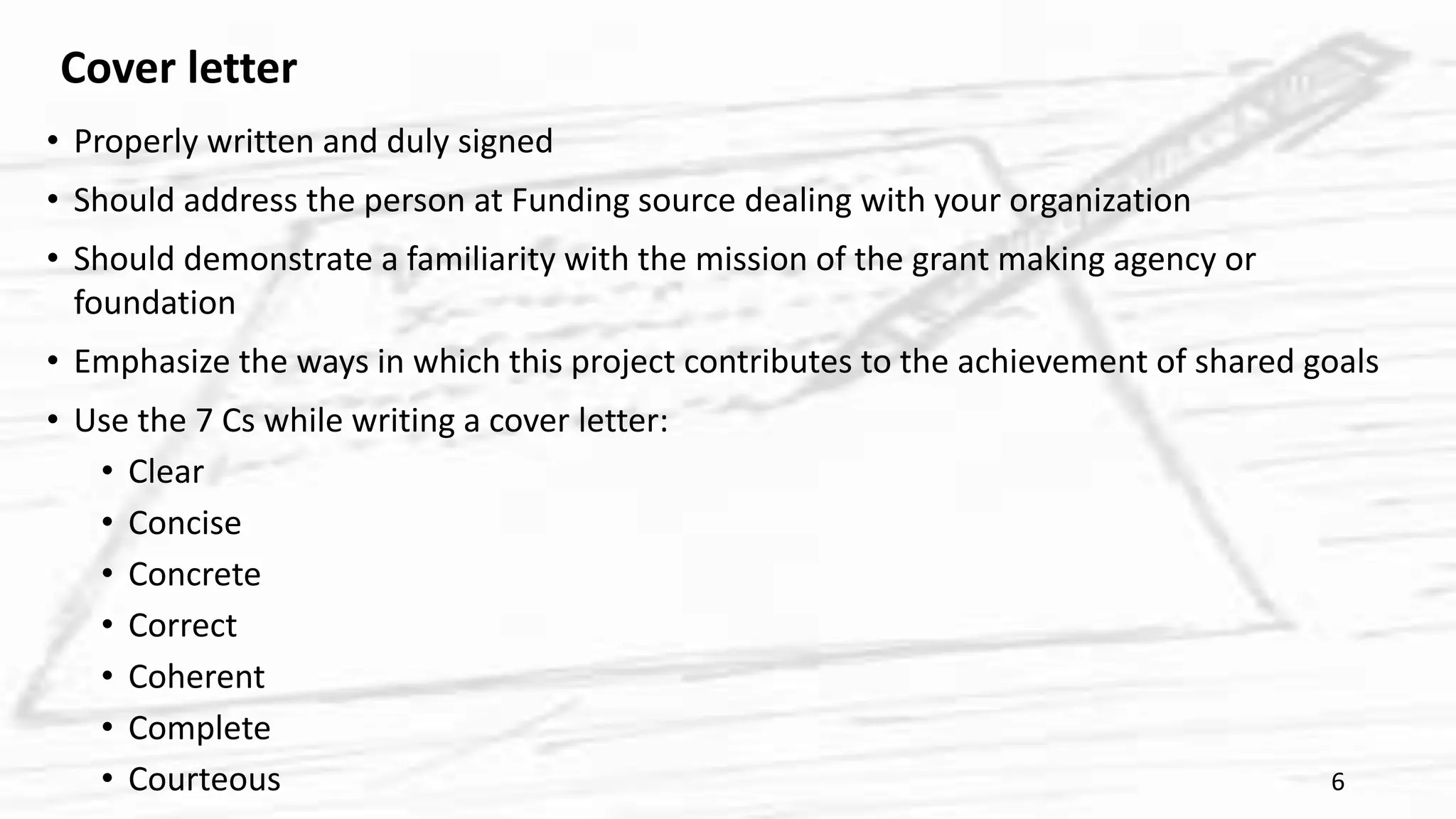 Proposal drafting and designing | PPSX