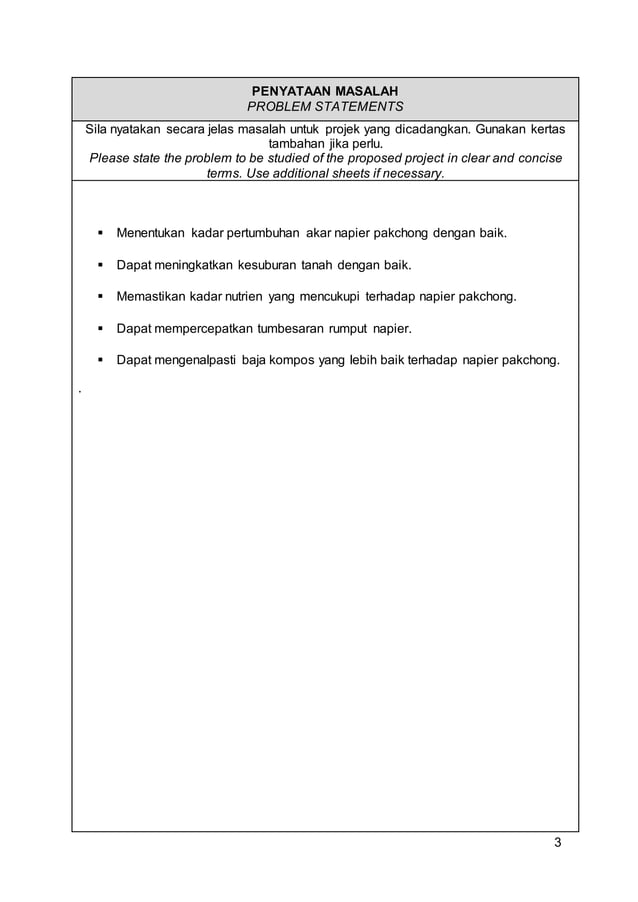 Proposal dvm gar dvm 2 botak | PDF
