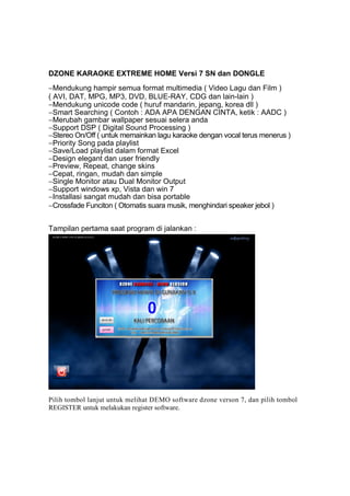 Proposal dzone karaoke 7 | PDF