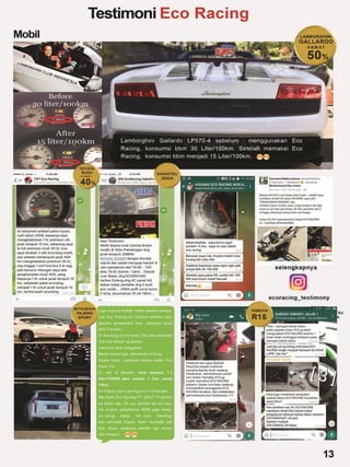 Proposal eco racing | PDF