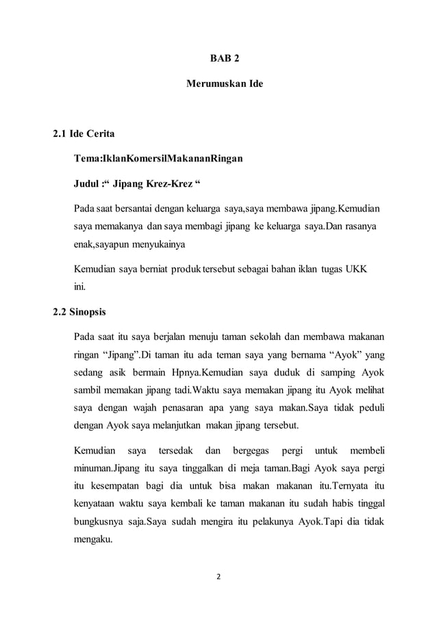 Proposal ukk multimedia | DOCX