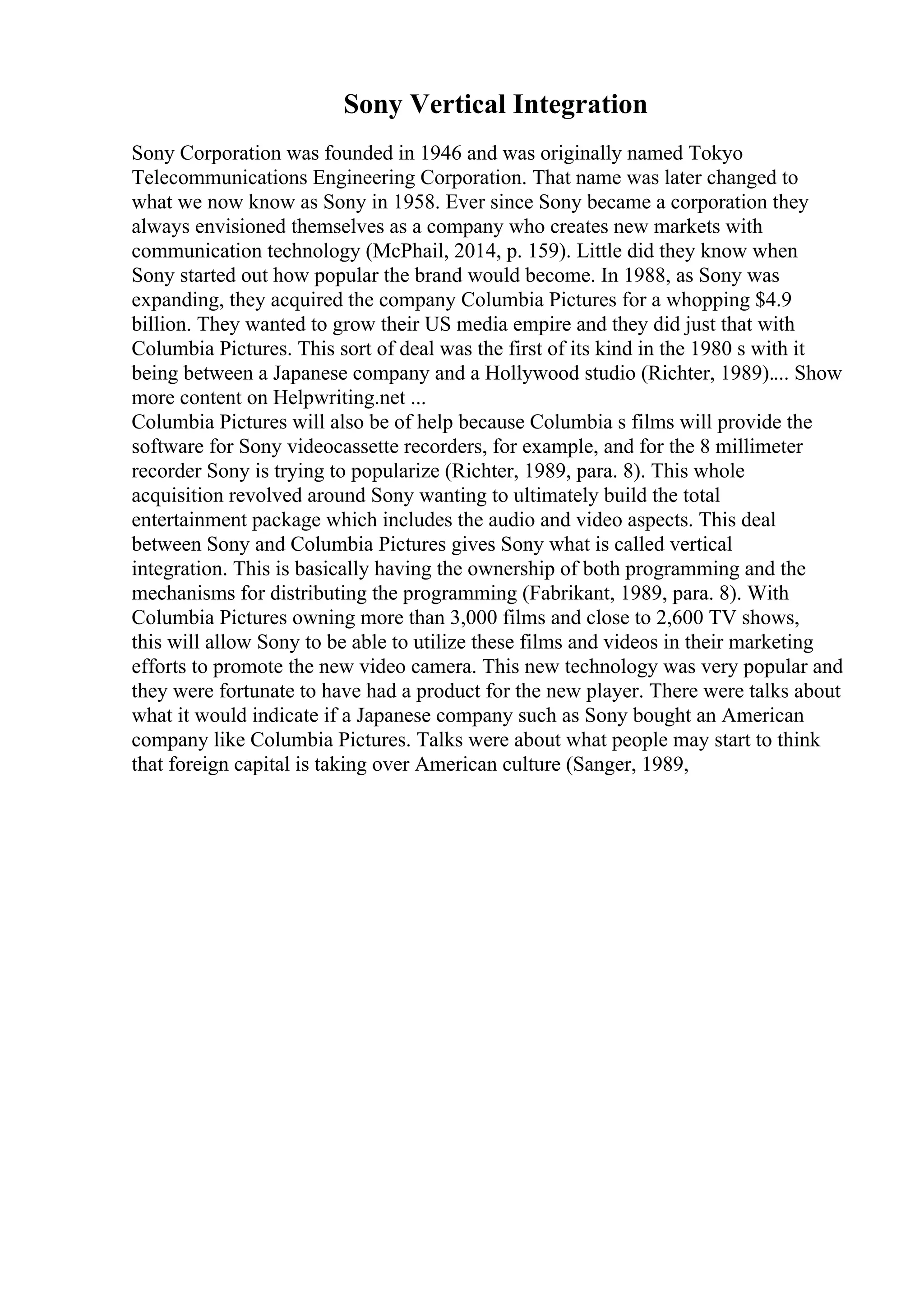 Proposal Essay Example | PDF