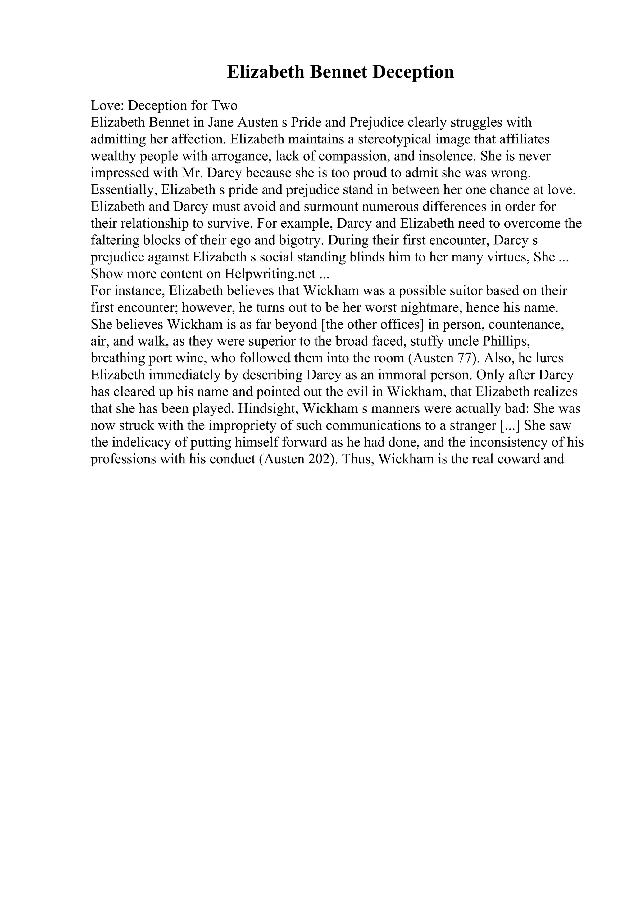 Proposal Essay Examples | PDF