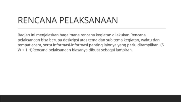 Membuat PROPOSAL EVENT management yang menarik | PPTX